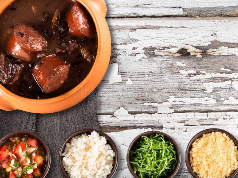 Feijoada. Brazilian Traditional Food Stock Image - Image of house, food ...