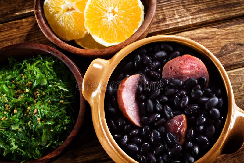 Comida Brasileña Tradicional Foto de archivo - Imagen de comida ...