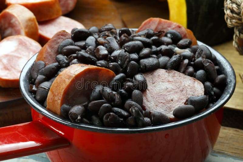 Feijoada stock photo. Image of brazilian, bean, brown, dark - 999684