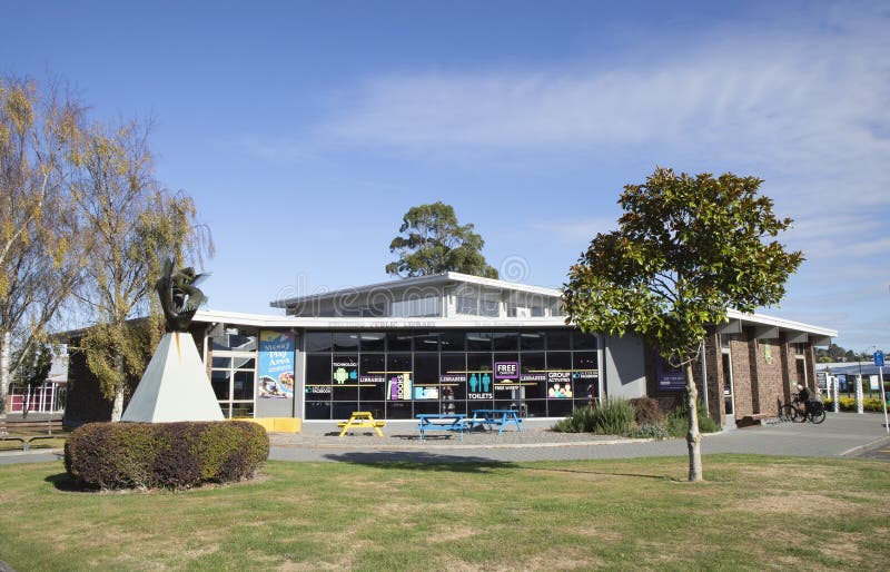 Feilding Library editorial stock image. Image of public - 214033714