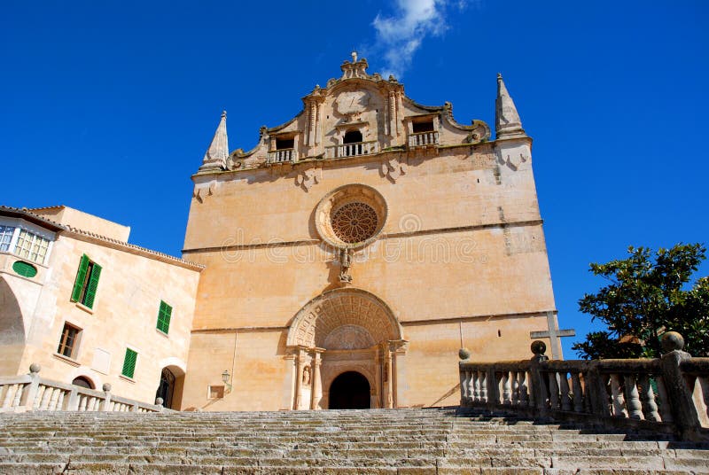 Felanitx church stock photo. Image of majorca, christianism - 7517684