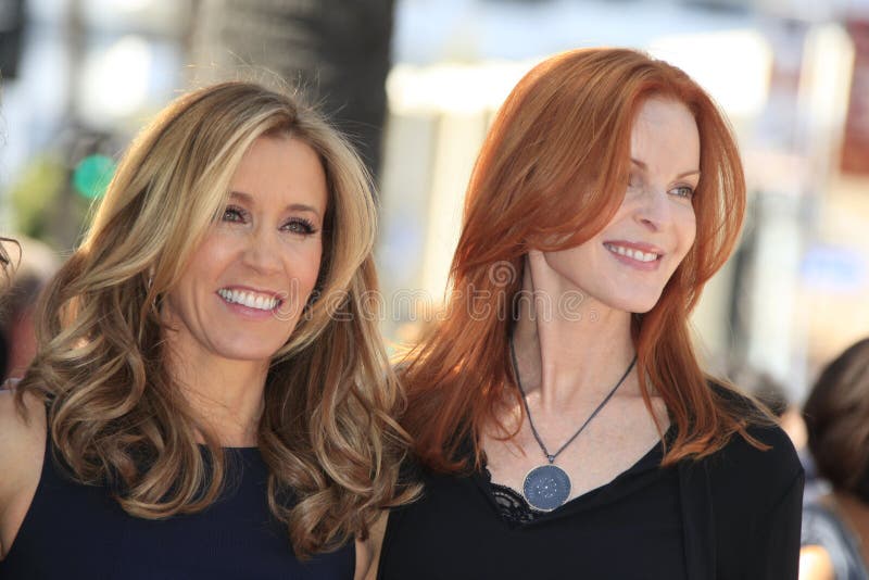 Felicity Huffman, Marcia Cross, William H Macy Editorial Image - Image ...