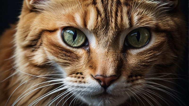 Feline Form Hyper Realism - AI Generated Digital Art Stock Image ...