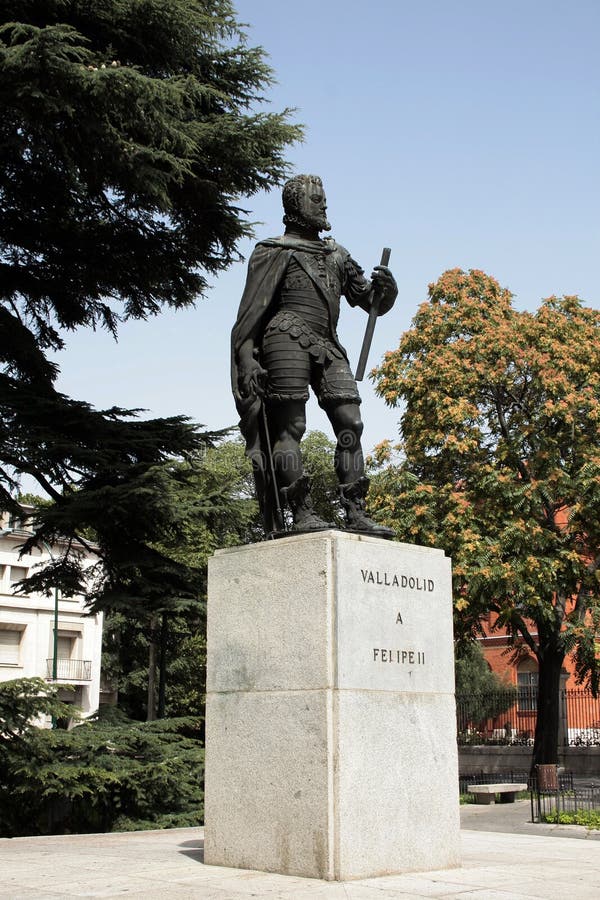 The Felipe II monument stock photo. Image of tourism - 26380362