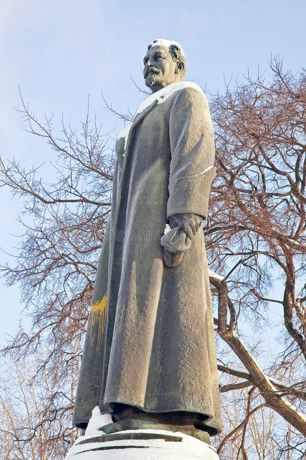 Felix Dzerzhinsky stock photo. Image of snow, mode, figure - 38434378