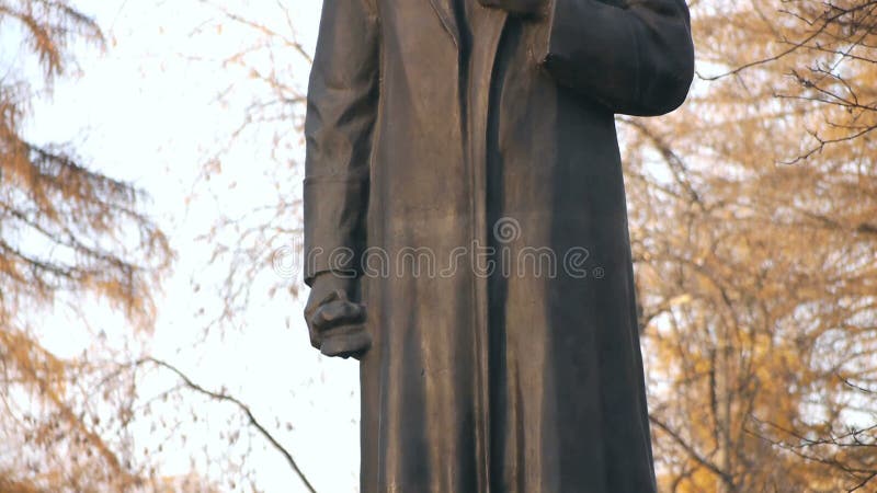 Felix Dzerzhinsky Statue stock video. Video of iron, history - 39474539