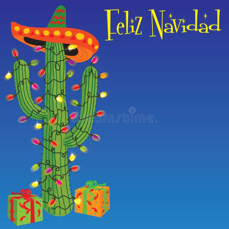 Mexico Feliz Navidad Stock Illustrations – 299 Mexico Feliz Navidad ...