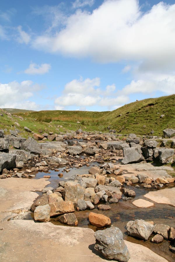 Fell Beck, Ingleborough. stock image. Image of moor, waterfall - 21413289