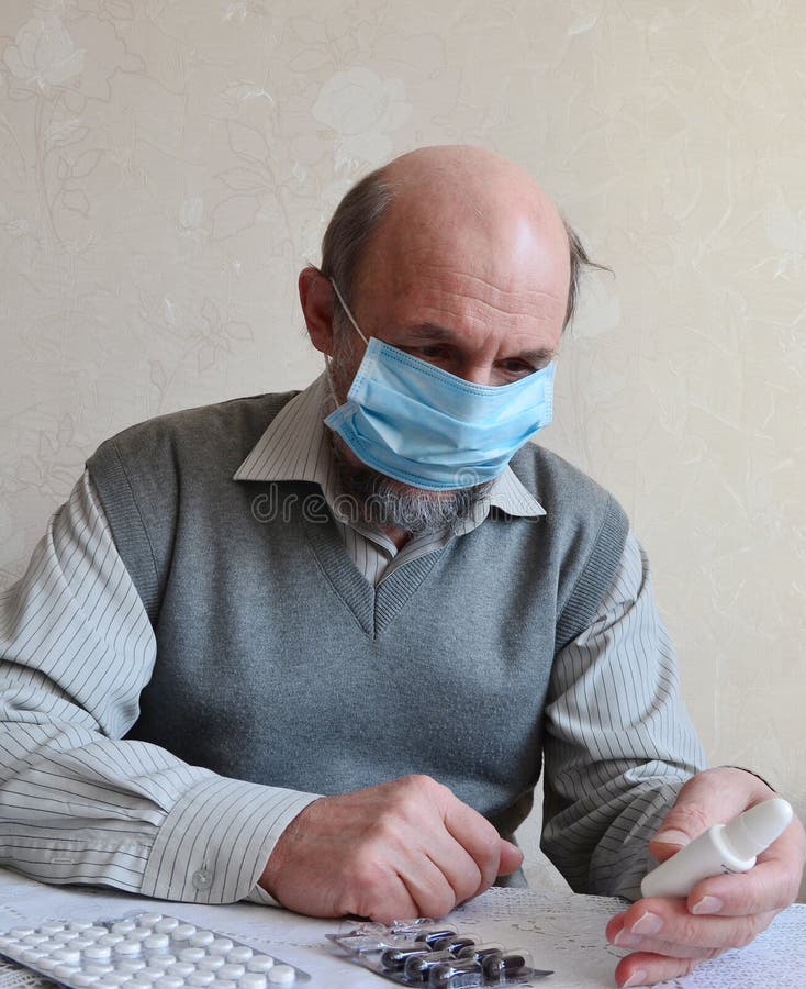 Fell ill stock photo. Image of table, spray, tablets - 18803640