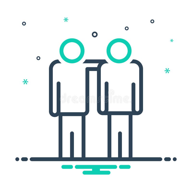 Mix Icon for Fellow, Fella and Codger Stock Vector - Illustration of ...