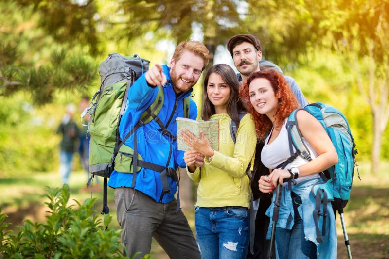 Fellow Pointing Finger Which Path To Go Stock Image - Image of ...