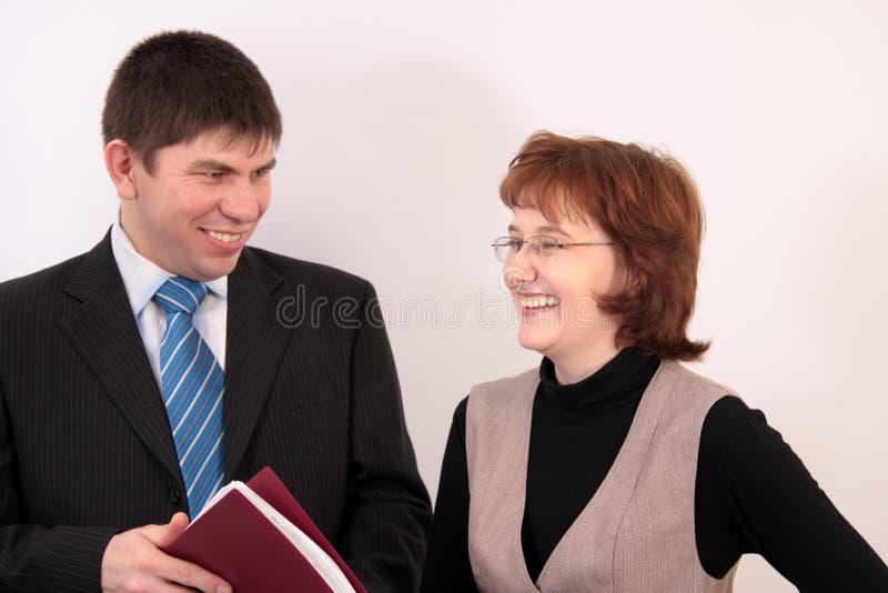 Fellow workers stock photo. Image of cooperation, necktie - 4068982