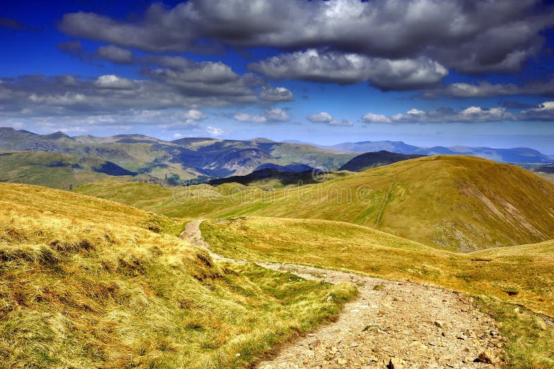The Fells stock photo. Image of footpath, path, walkway - 31456278