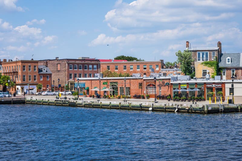 Fells Point/ Canton Waterfront in Baltimore, Maryland Editorial Photo ...