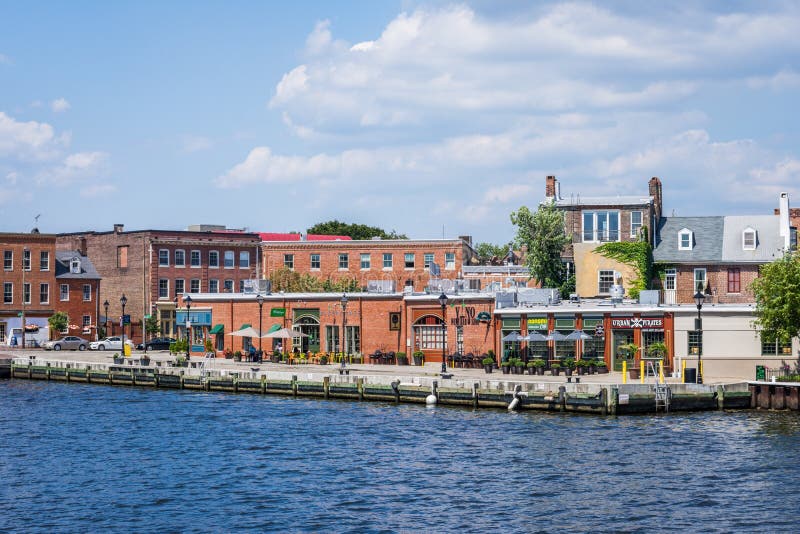 Fells Point/ Canton Waterfront in Baltimore, Maryland Editorial Photo ...