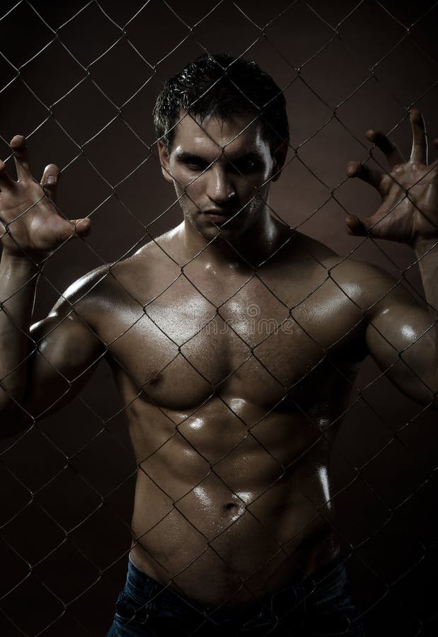 Felon man stock photo. Image of fierce, felonious, bound - 22101884