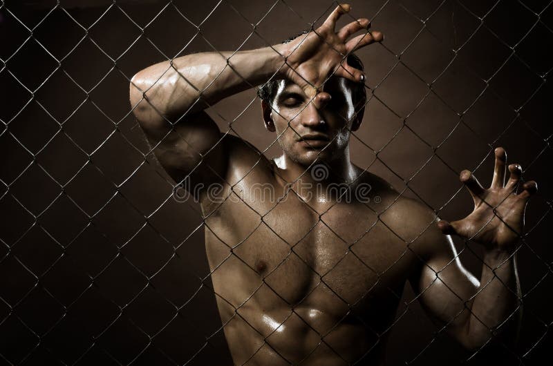 Felon man stock photo. Image of grim, angry, brawny, brutish - 30731404