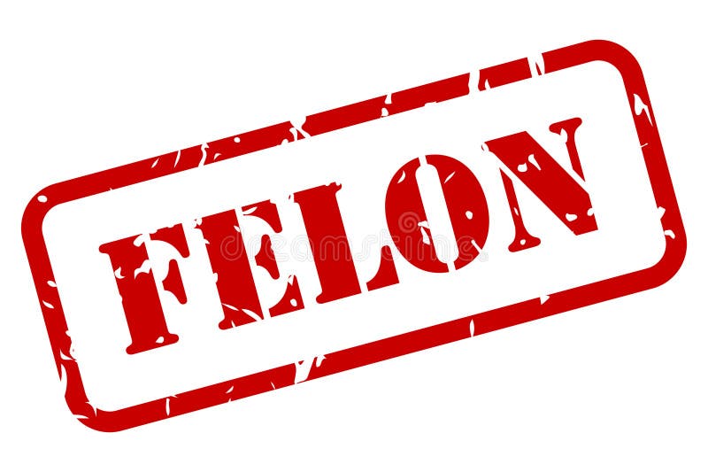 Felon Rubber Stamp Vector stock vector. Illustration of icon - 340396651