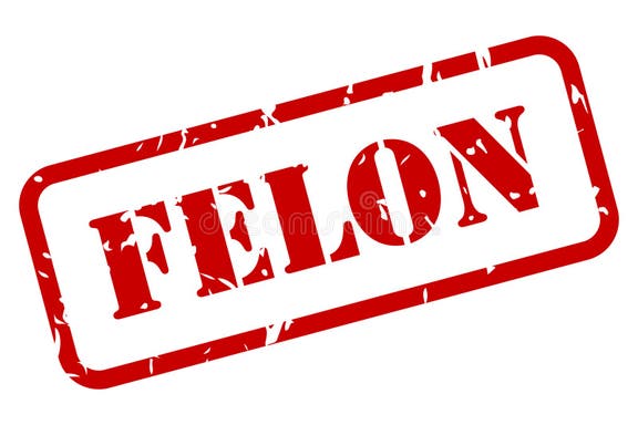 Felon Rubber Stamp Vector stock vector. Illustration of icon - 340396651