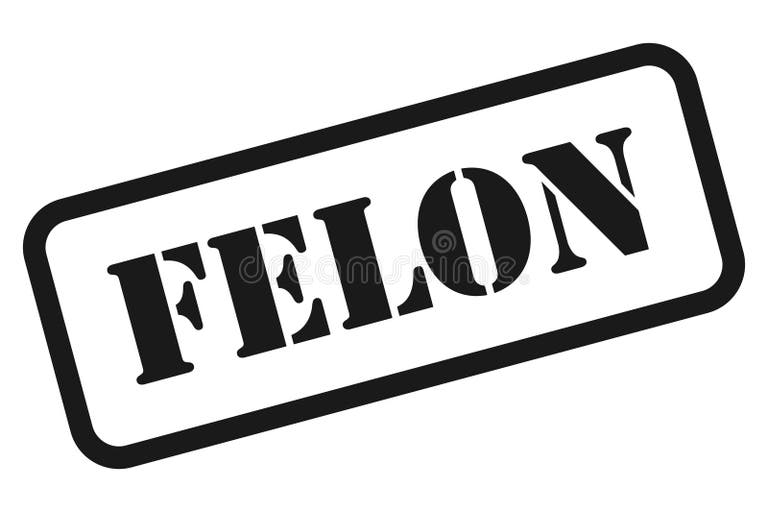 Felon Stamp Vector stock vector. Illustration of felony - 340396655