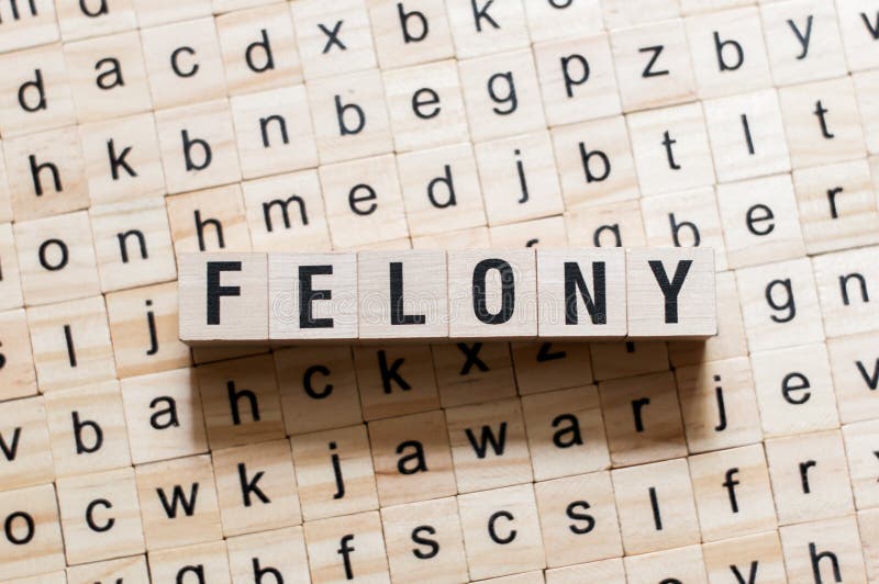 Felony word concept stock photo. Image of english, fraud - 146044530