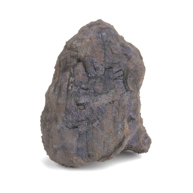 Felsenstein mit Moos stock abbildung. Illustration von wald - 55816769