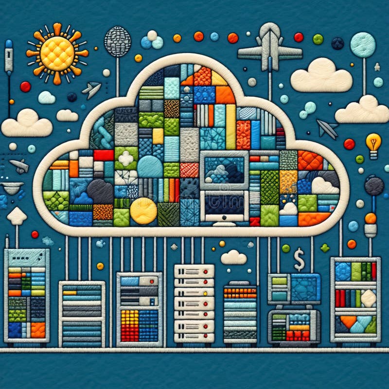 Felt Art Patchwork, Cloud Computing Infrastructure, Data Centers ...