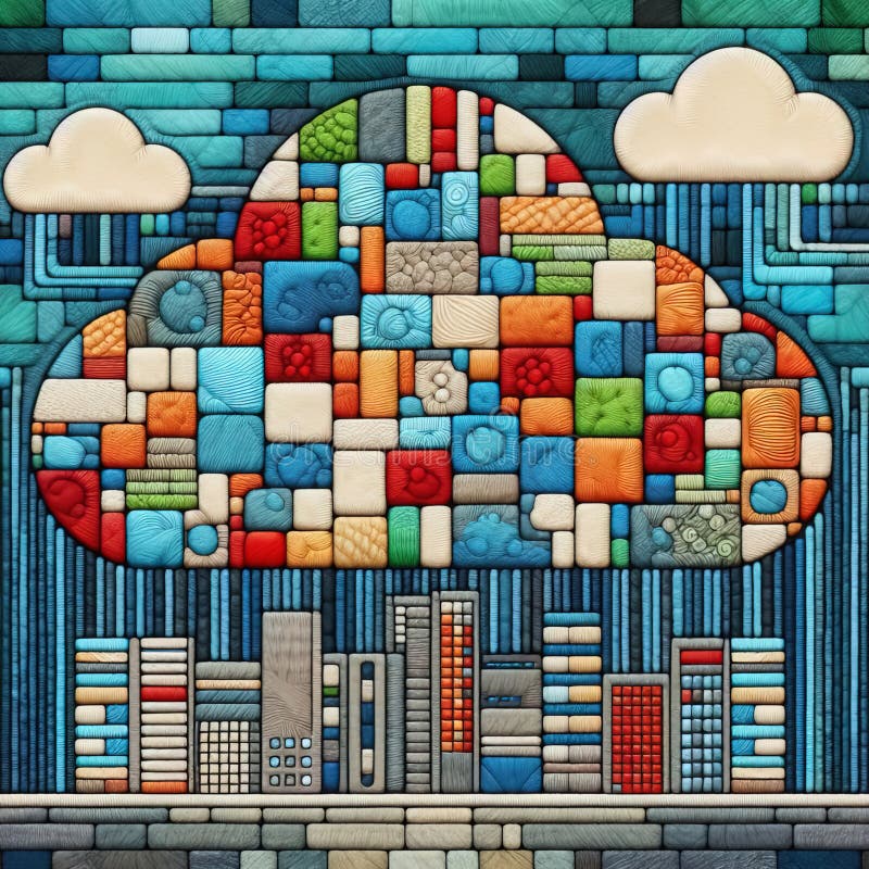Felt Art Patchwork, Cloud Computing Infrastructure, Data Centers ...
