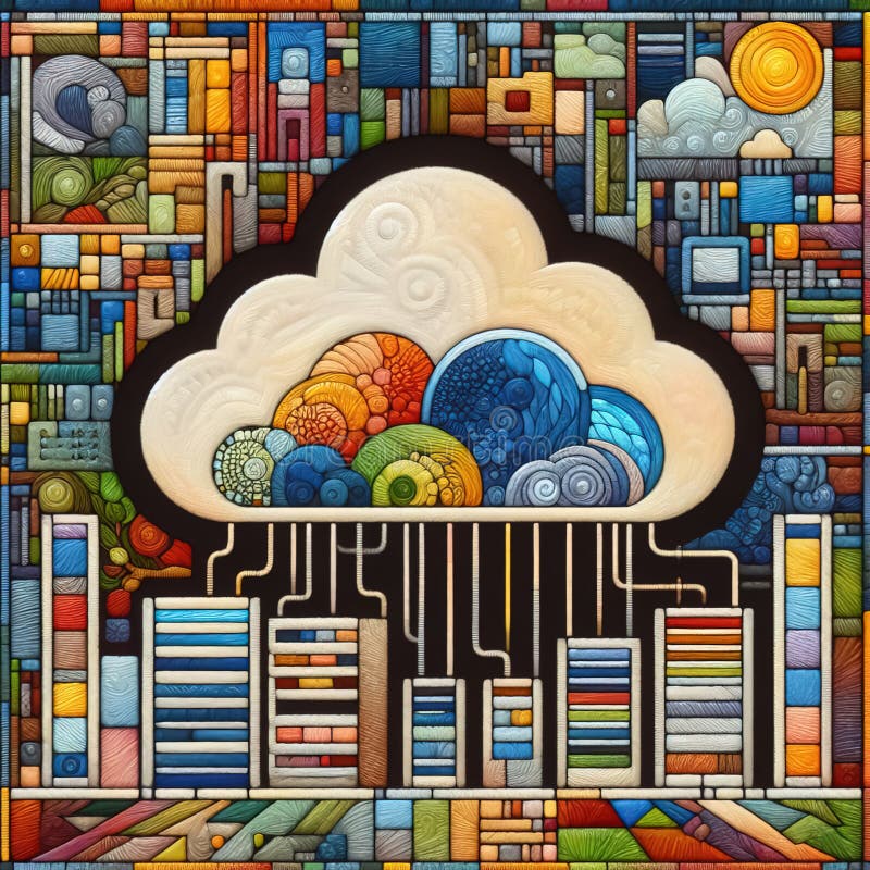 Felt Art Patchwork, Cloud Computing Infrastructure, Data Centers ...