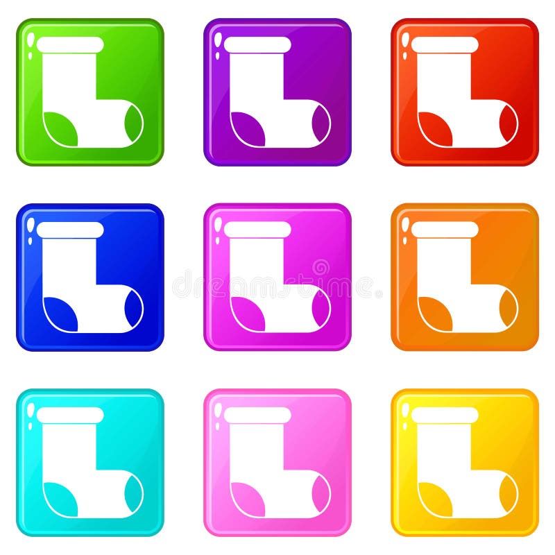 Felt boot set 9 stock vector. Illustration of felt, comfortable - 96463453