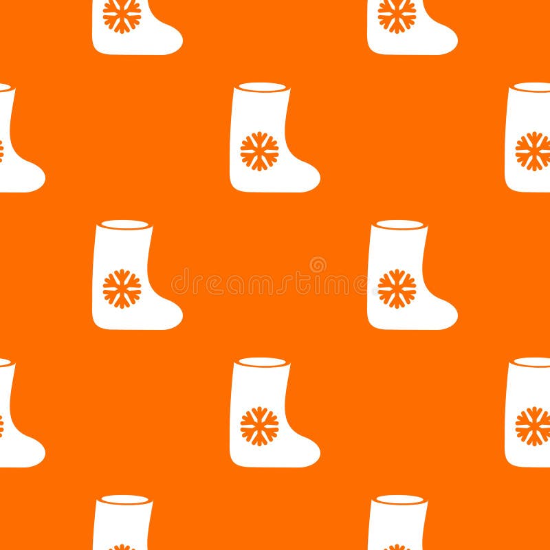 Felt Boots Pattern Seamless Stock Vector - Illustration of foot ...
