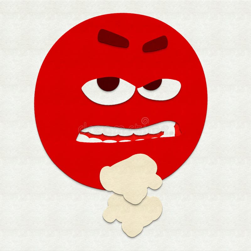 Felt Emoticon Fighting stock image. Image of anger, martial - 50752417