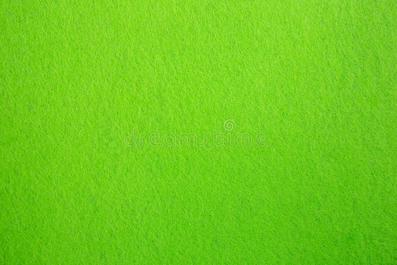 Felt Fabric Texture with Visible Fiber, Toxic Green Color Abstract ...