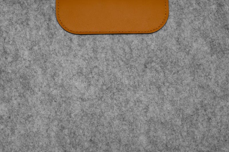 Felt Texture Background. Soft Grey Felt Material. Surface of Felted ...