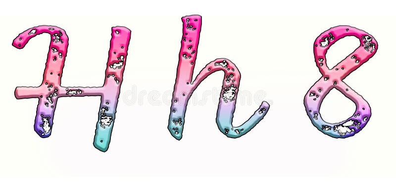 Feltro Font Fonts Gradient Sans Serif Alphabet Letters Calligraphy ...