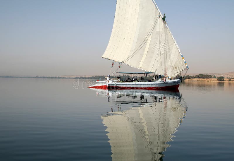 Felucca stock image. Image of holiday, relaxing, egypt - 718077