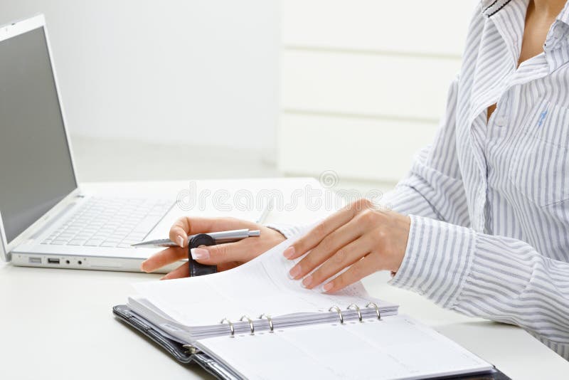 Femal hand turning page stock image. Image of clean, close - 11971919