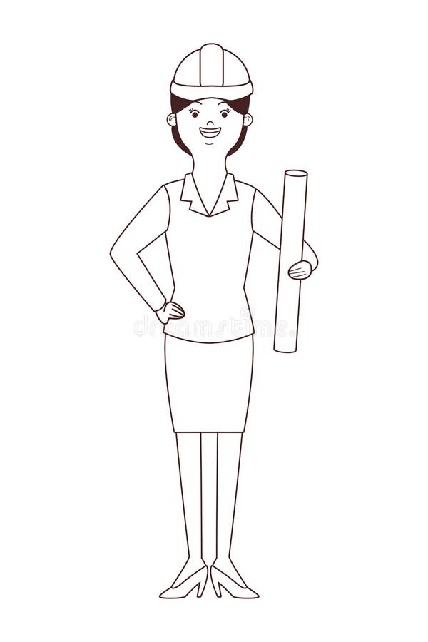 Female Architect Stock Illustrations – 2,464 Female Architect Stock ...