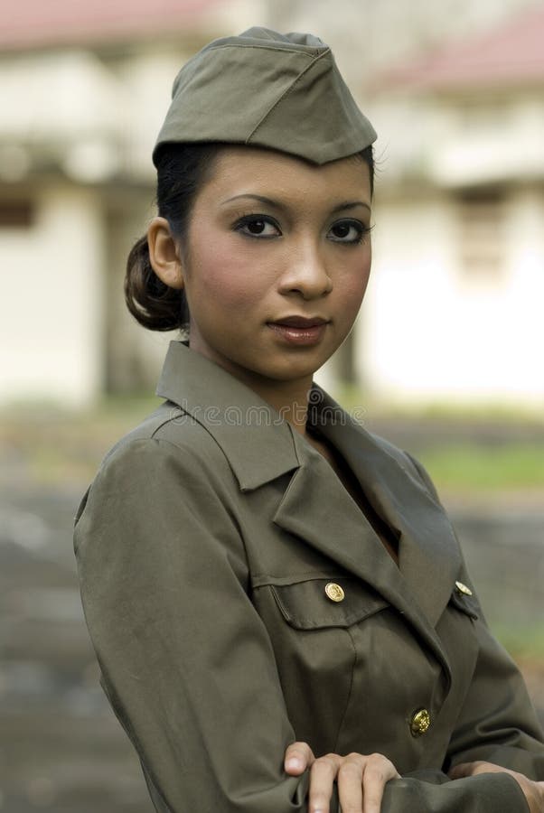 Female Army Personnel stock photo. Image of forces, barrack - 2405690