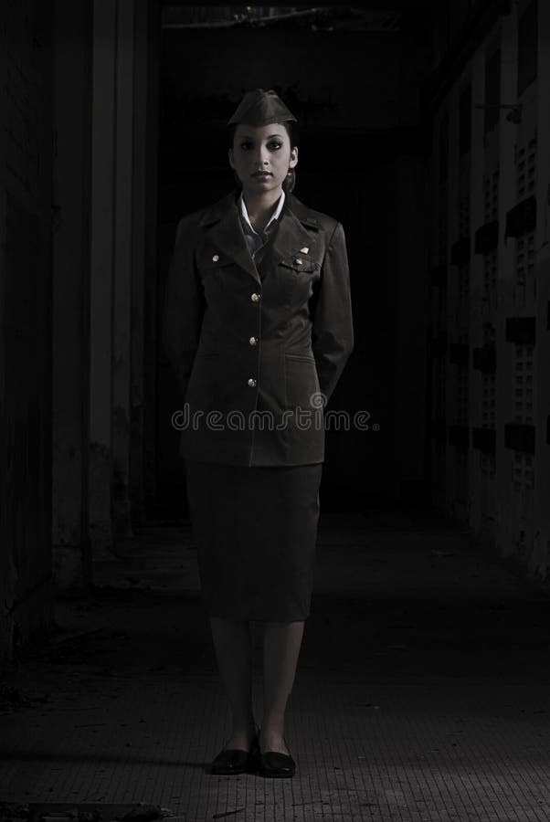 Female Army Personnel stock image. Image of woman, forces - 2407677