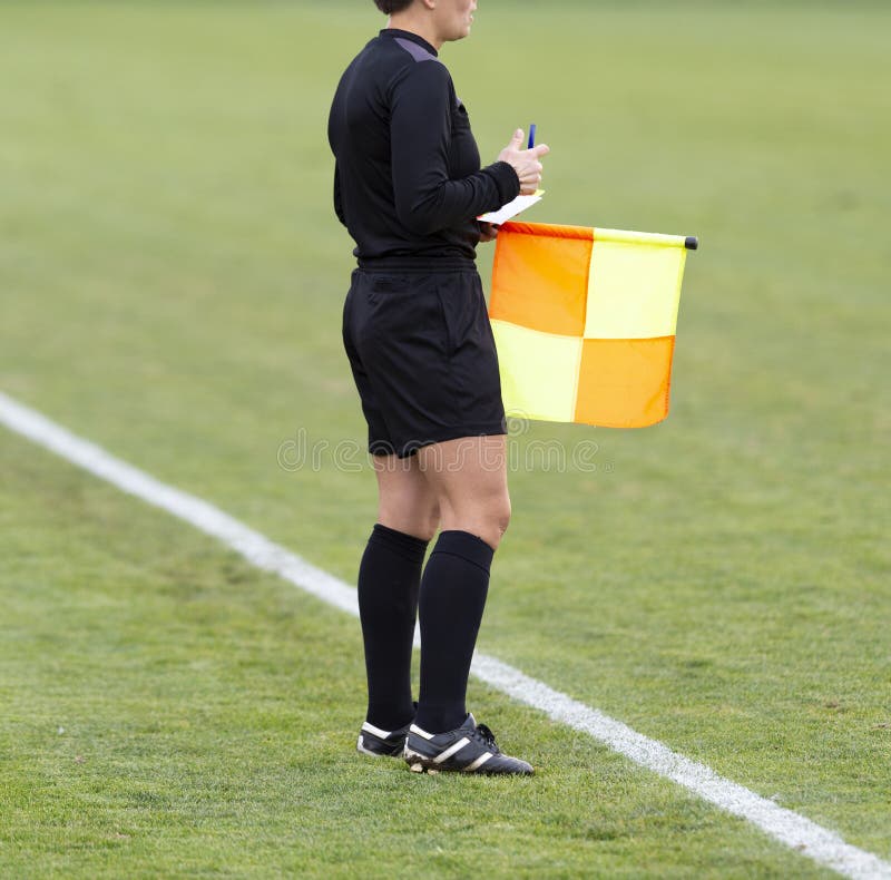 Female assistant refere editorial image. Image of action - 135053855