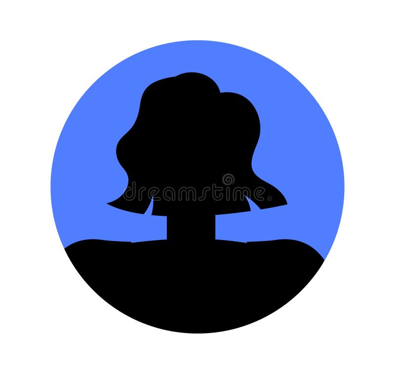 Female Avatar Silhouette Concept Stock Vector - Illustration of unknown ...