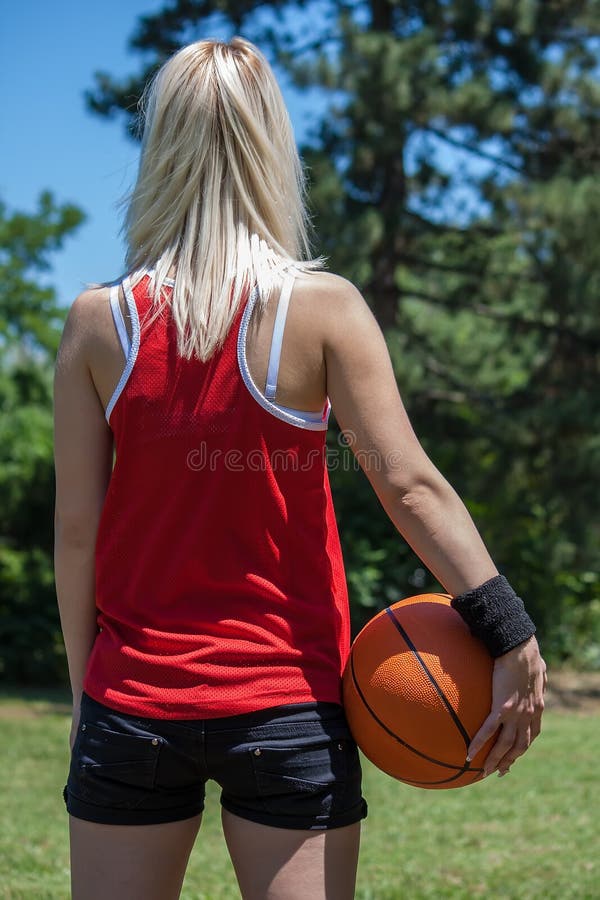 Female Basketball Player Stock Image Image Of Adult 43999425