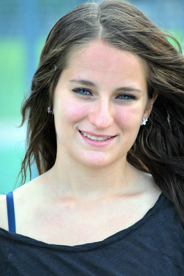 Female beauty expressions. stock photo. Image of gorgeous - 33787280