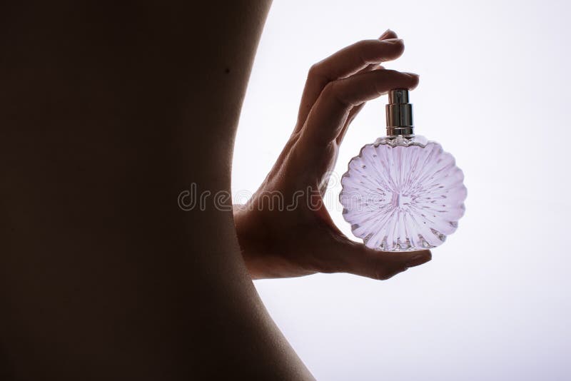 Female body and perfume stock image. Image of fashion - 71525849