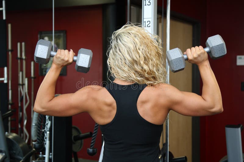 Female bodybuilder stock photo. Image of fitness, workout - 4373222