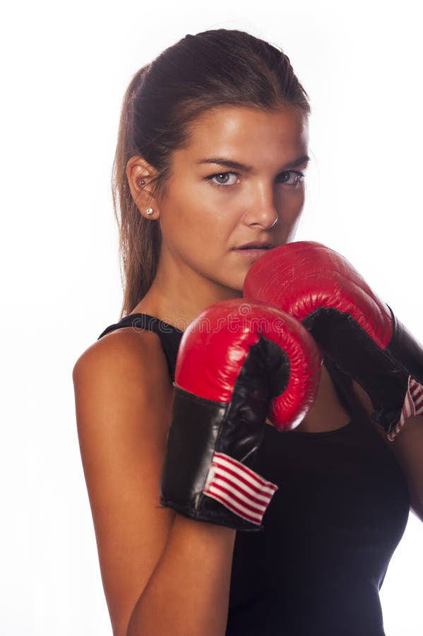 Female boxer stock image. Image of health, wellness, athlete - 27357211