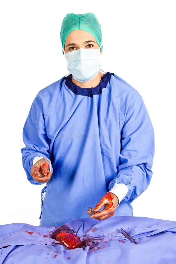 Female cardiac surgeon stock photo. Image of occupation - 27306028