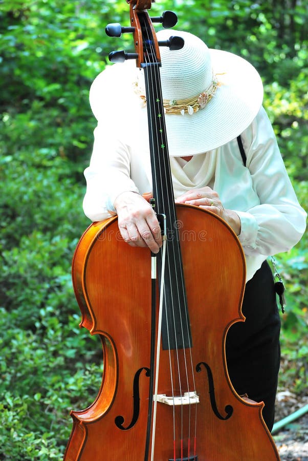 Female cellist. stock photo. Image of classical, lifestyle - 37200740
