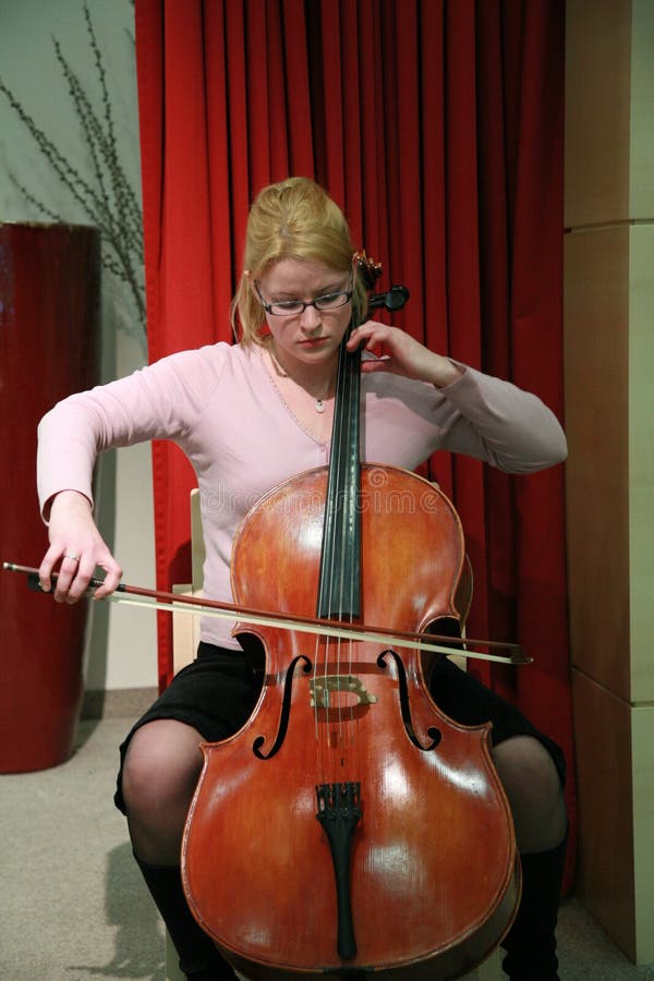 Female Celloplayer 2 stock photo. Image of cello - 2107008
